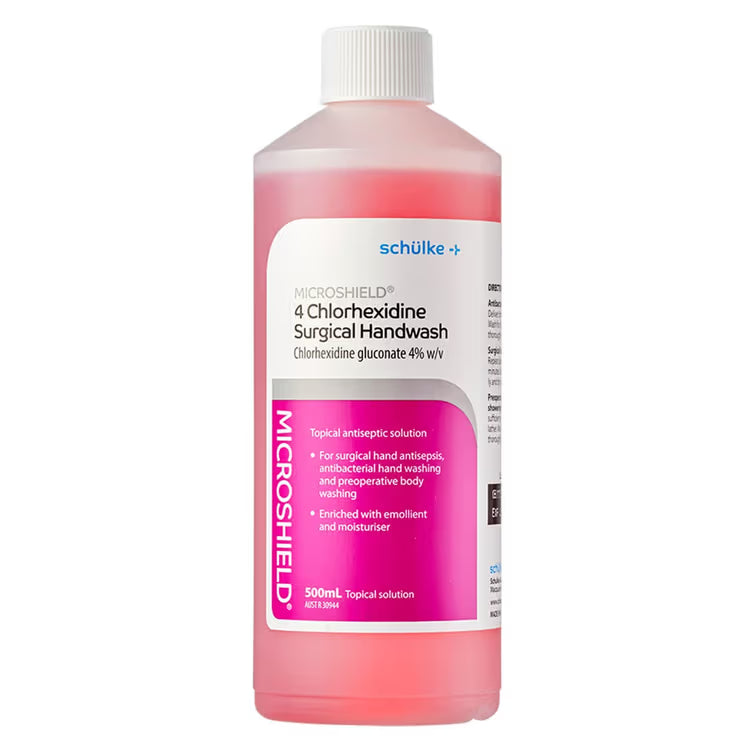 Microshield 4 Chlorhexidine Surgical Handwash 500ml – MyAussieChemist