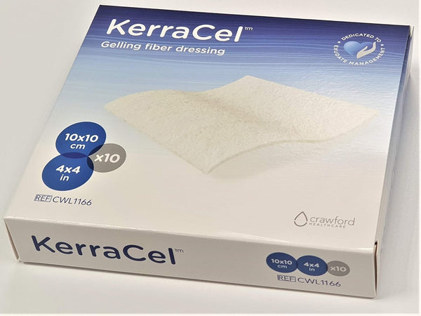 KERRACEL GEL FIBER DRESSING 10CM X 12.5CM BOX 10 - MyAussieChemist