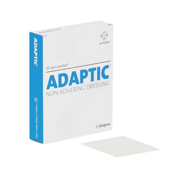 Adaptic Dressing 7.6Cmx7.6Cm Box 50 - MyAussieChemist