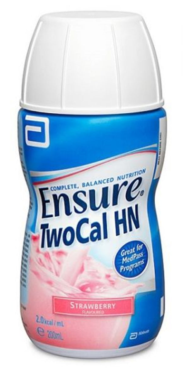 Ensure Twocal Hn Strawberry Bottle 200Ml Box 30 - MyAussieChemist