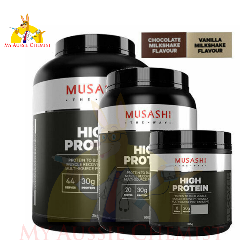 Musashi High Protein Powder - MyAussieChemist