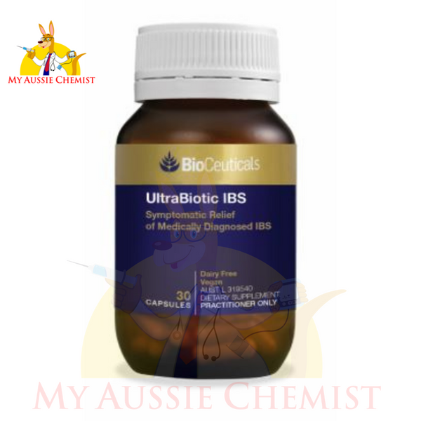BioCeuticals UltraBiotic IBS 30 Capsules - MyAussieChemist