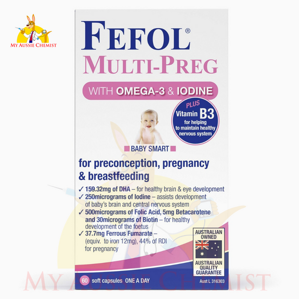 FEFOL MULTI-PREG CAP 60 60S LIQUID X MULTI PREG - CAPSULES TABS ...