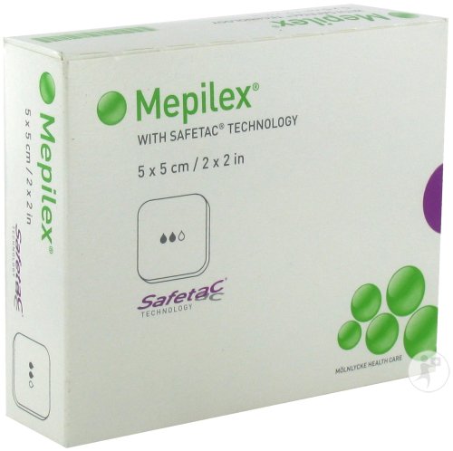 Mepilex 5Cmx5Cm Box 5 - MyAussieChemist